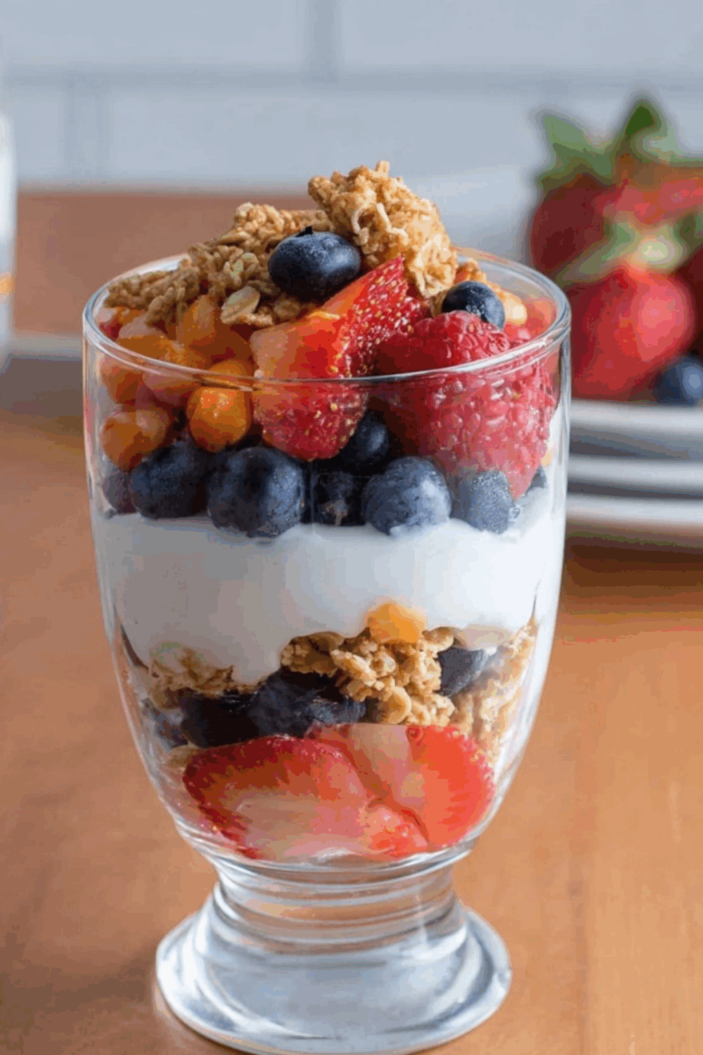 Fruit & Yogurt Parfait Recipe – 5 Easy Steps - The Sisters Cooking