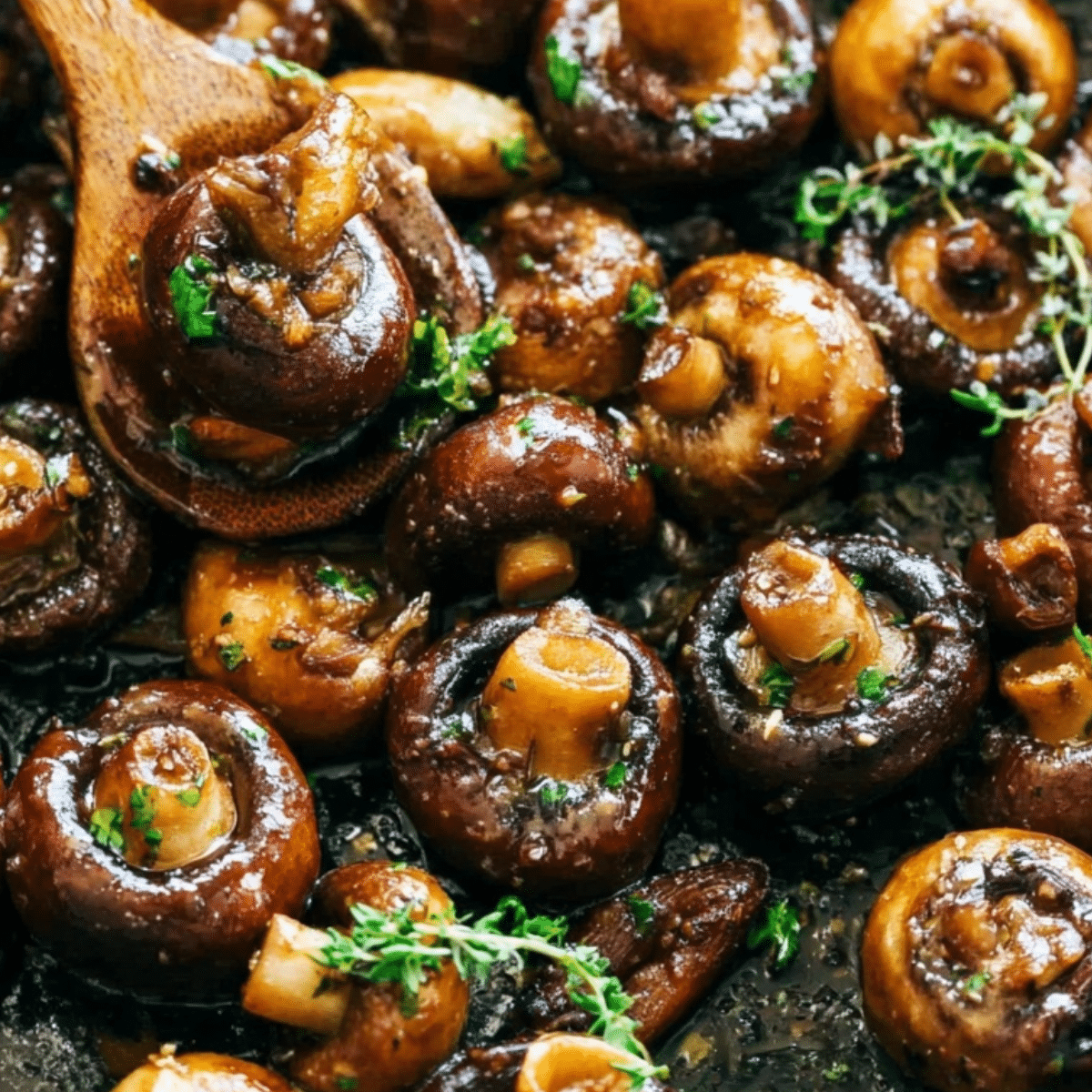 Honey Balsamic Garlic Mushrooms – Easy & Flavorful Recipe - The Sisters ...