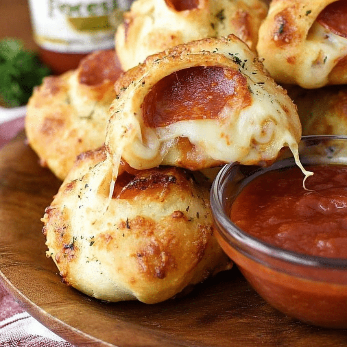 Easy Pepperoni Cheese Pizza Bombs – 10-Minute Recipe - The Sisters Cooking