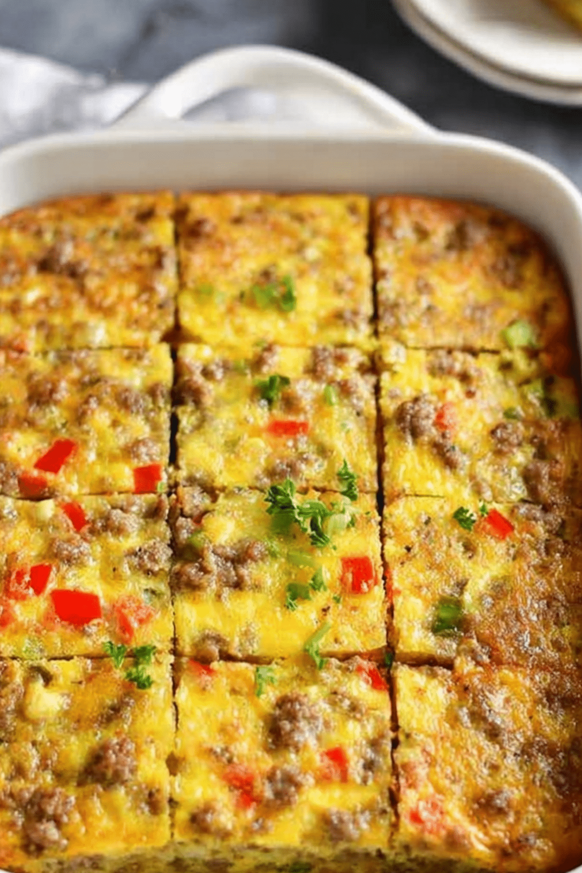 Sausage and Egg Breakfast Casserole + Easy Recipe 2025 - The Sisters ...