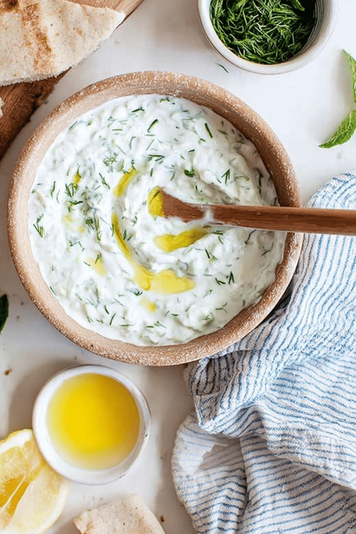 Tzatziki Sauce Recipe – Easy & Refreshing - The Sisters Cooking