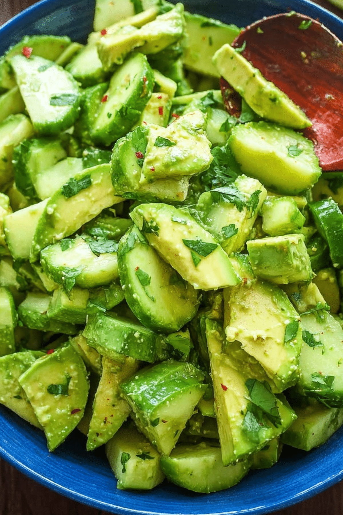 Avocado Cucumber Salad – Quick & Fresh Recipe - The Sisters Cooking