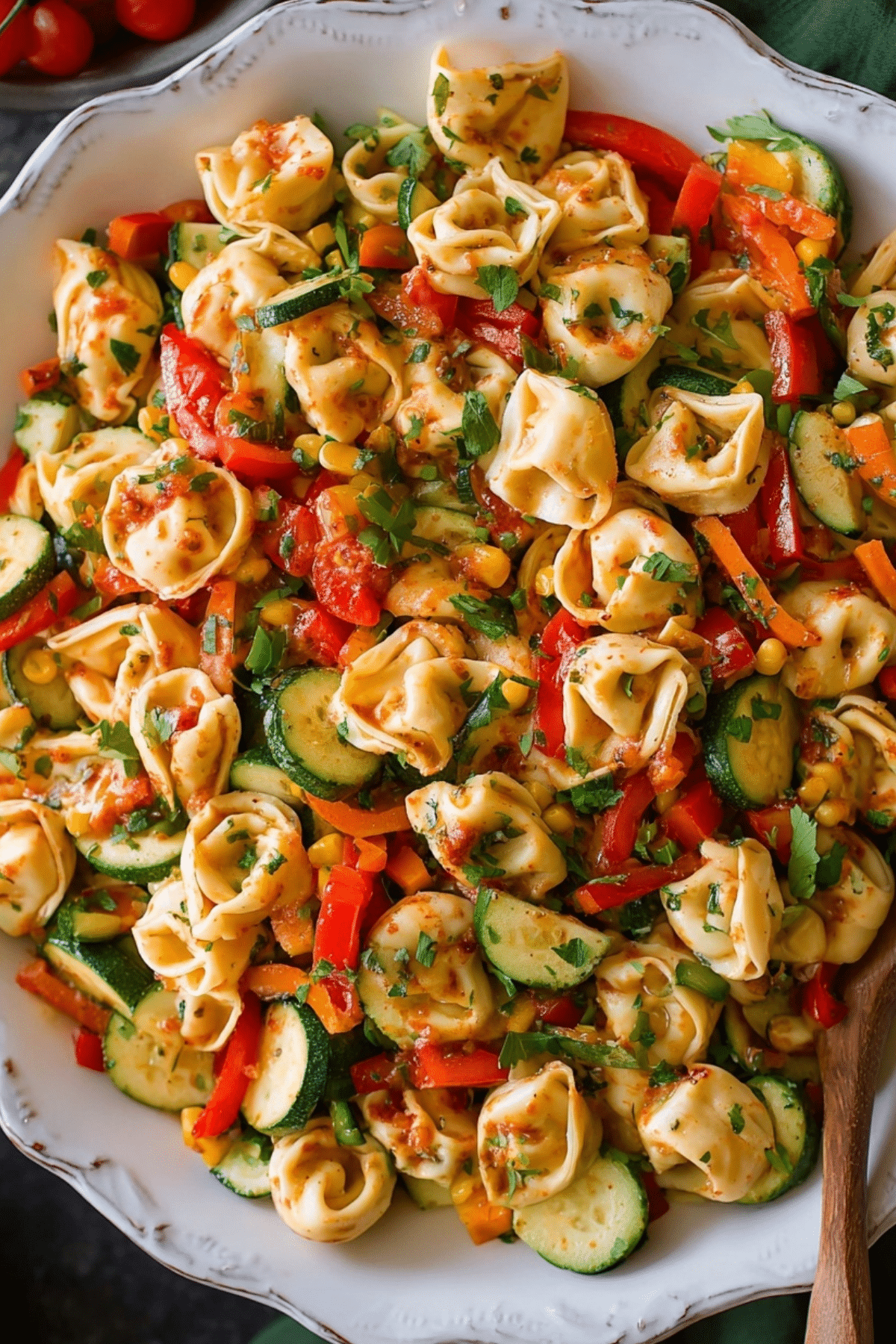 Cheese Tortellini with Vegetables – Best 30-Min Recipe - The Sisters ...