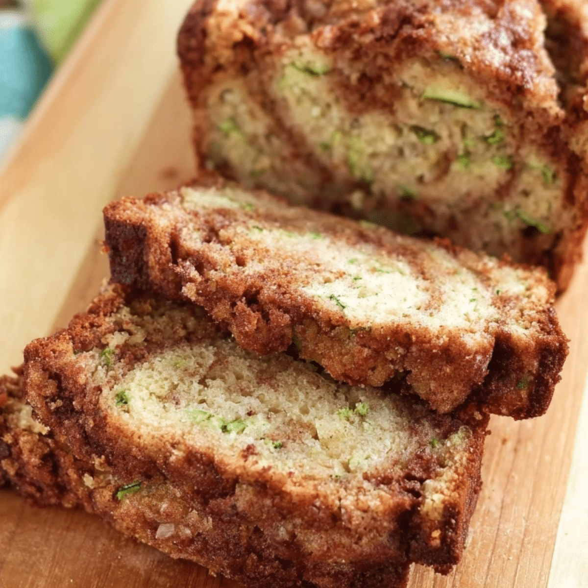 Cinnamon Swirl Zucchini Bread – Best Recipe Ever! - The Sisters Cooking