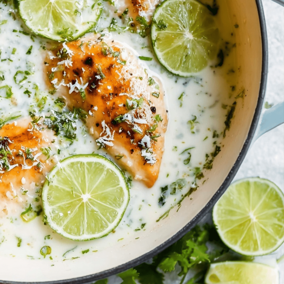 Creamy Coconut Lime Chicken – Easy 30-Minute Skillet - The Sisters Cooking