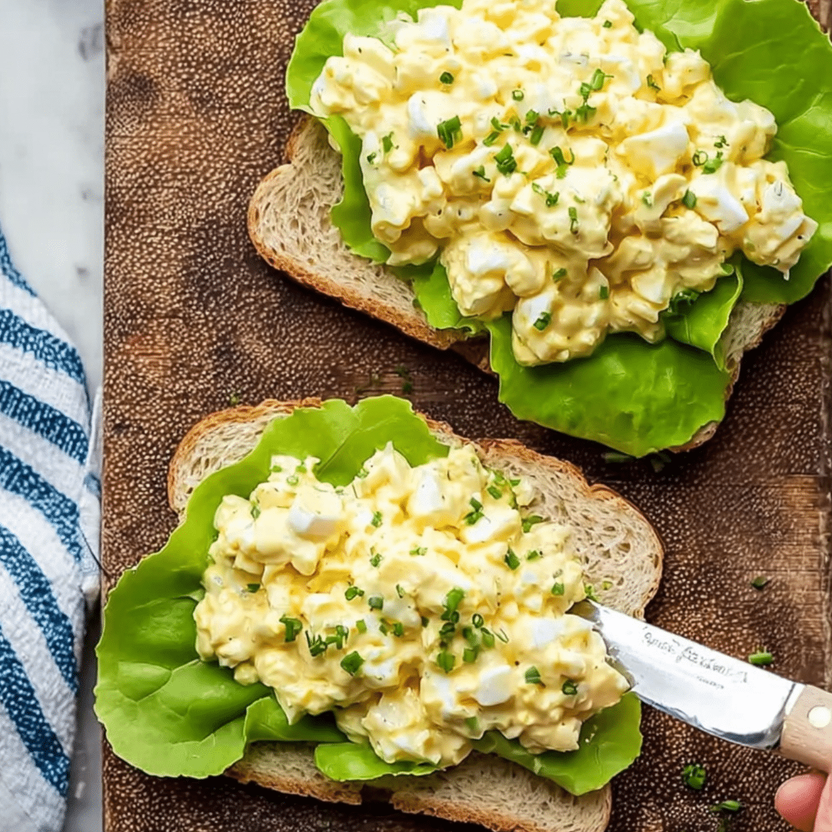 Egg Salad Sandwich Recipe: Quick & Easy - The Sisters Cooking