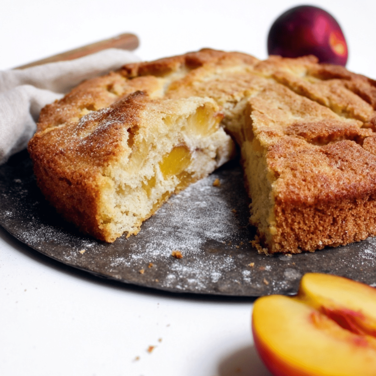 Nectarine Cobbler: Best Recipe Ever - The Sisters Cooking