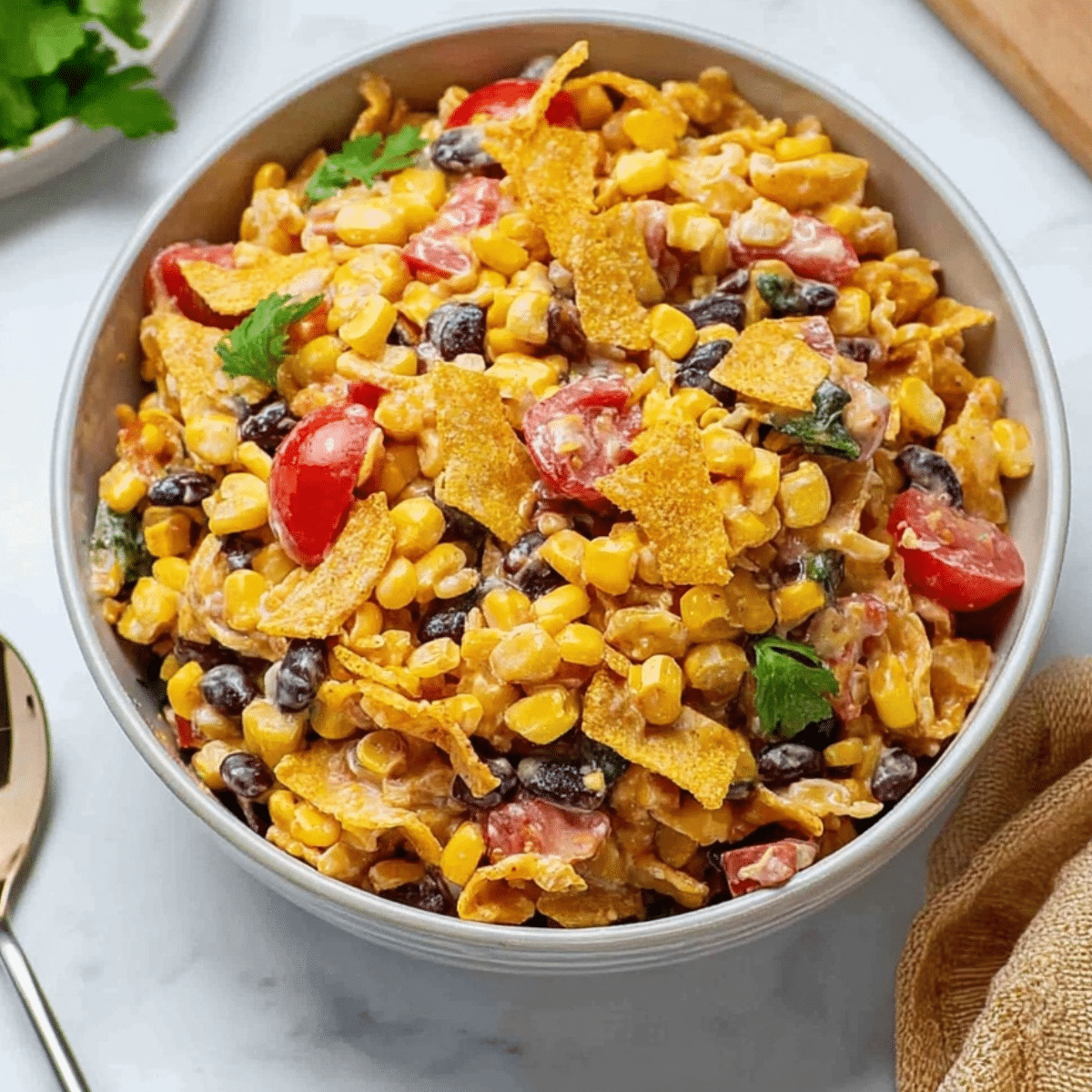 Frito Corn Salad: Easy & Delicious Summer Side Dish - The Sisters Cooking