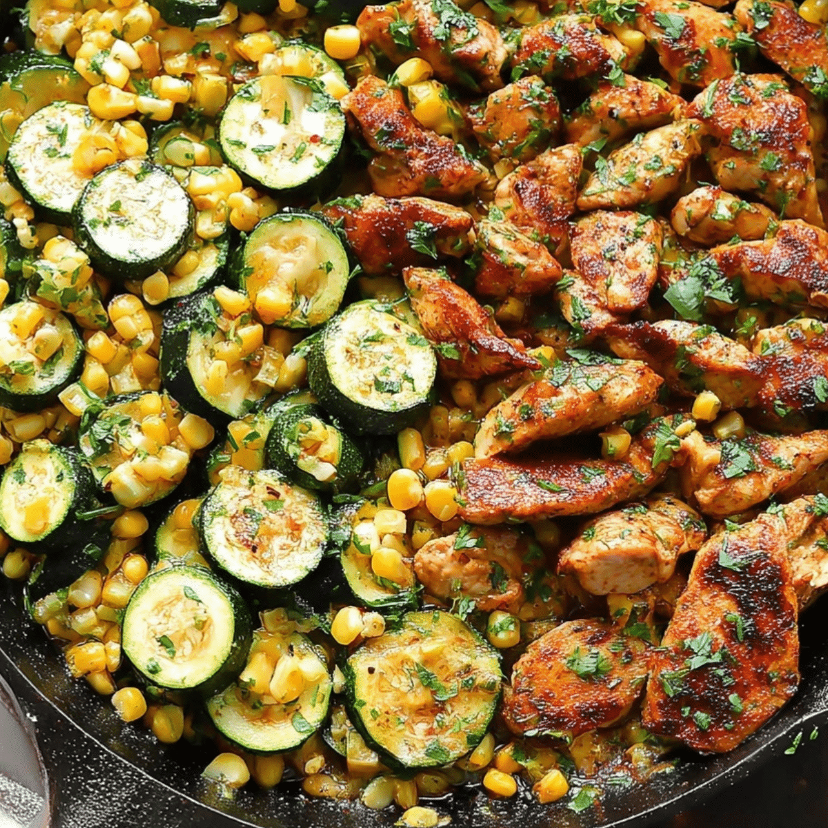 Garlic Butter Chicken with Zucchini – Easy 30-Minute Meal - The Sisters ...