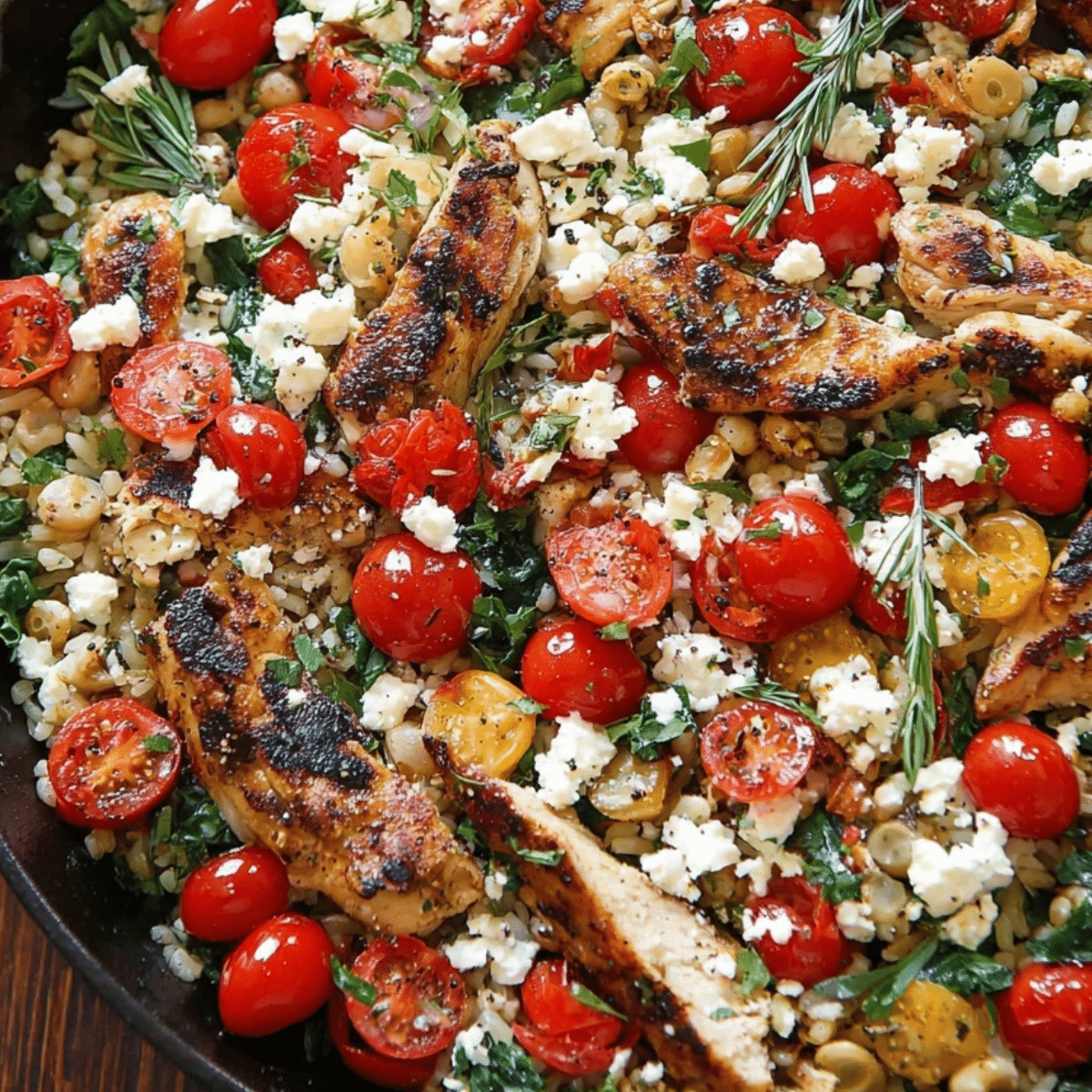 Greek Chicken and Lemon Rice – Easy 30-Minute Recipe - The Sisters Cooking
