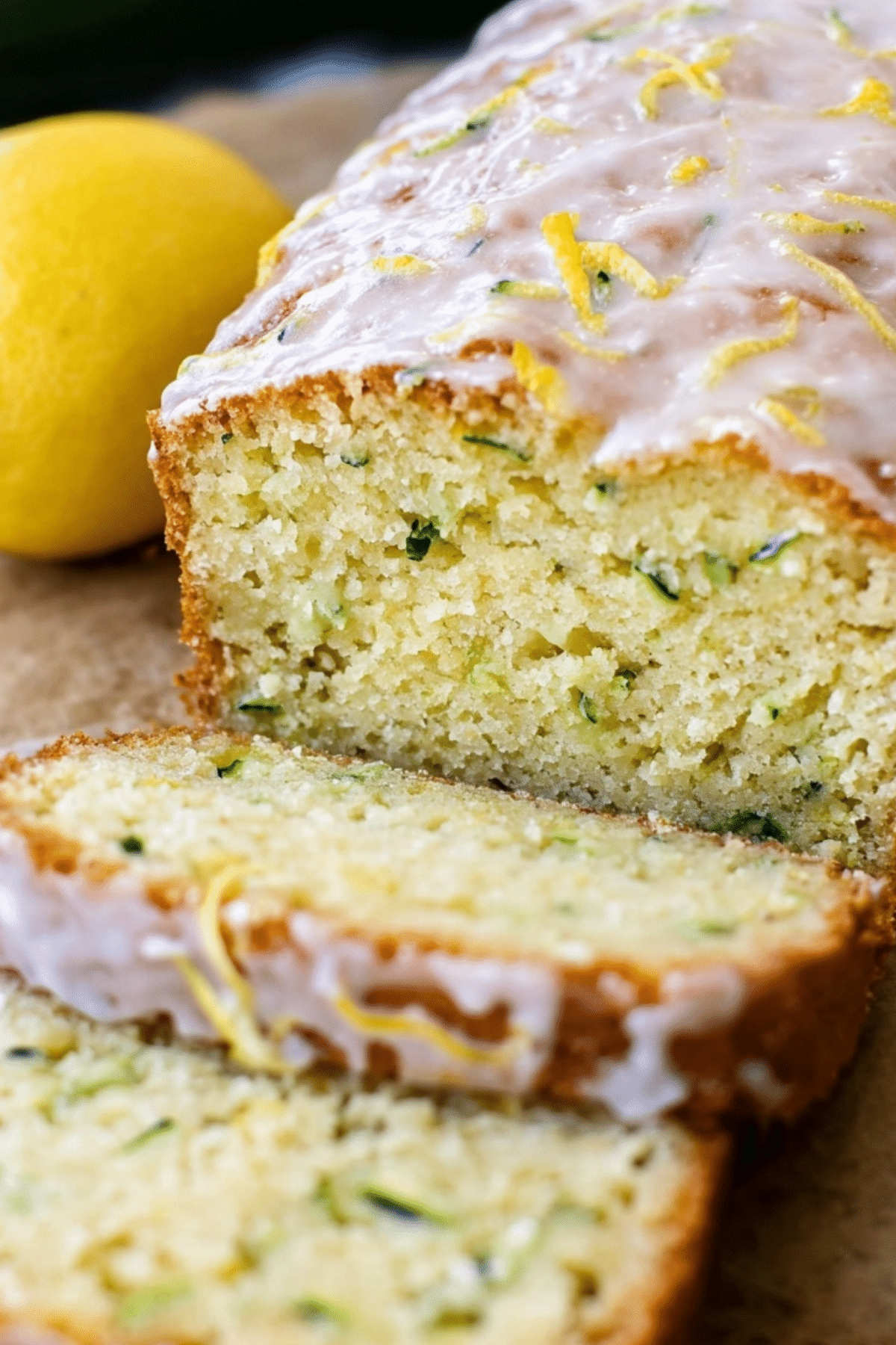 Lemon Zucchini Bread Recipe - Easy & Delicious - The Sisters Cooking