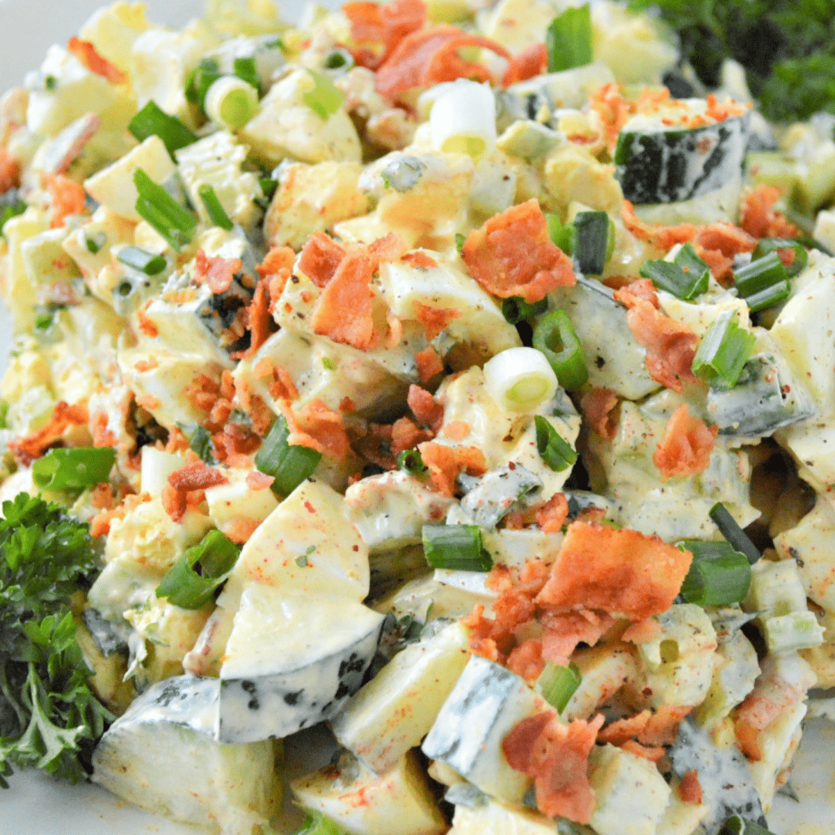 Low Carb Cucumber Egg Salad – Easy & Tasty (10-Minute Recipe) - The ...