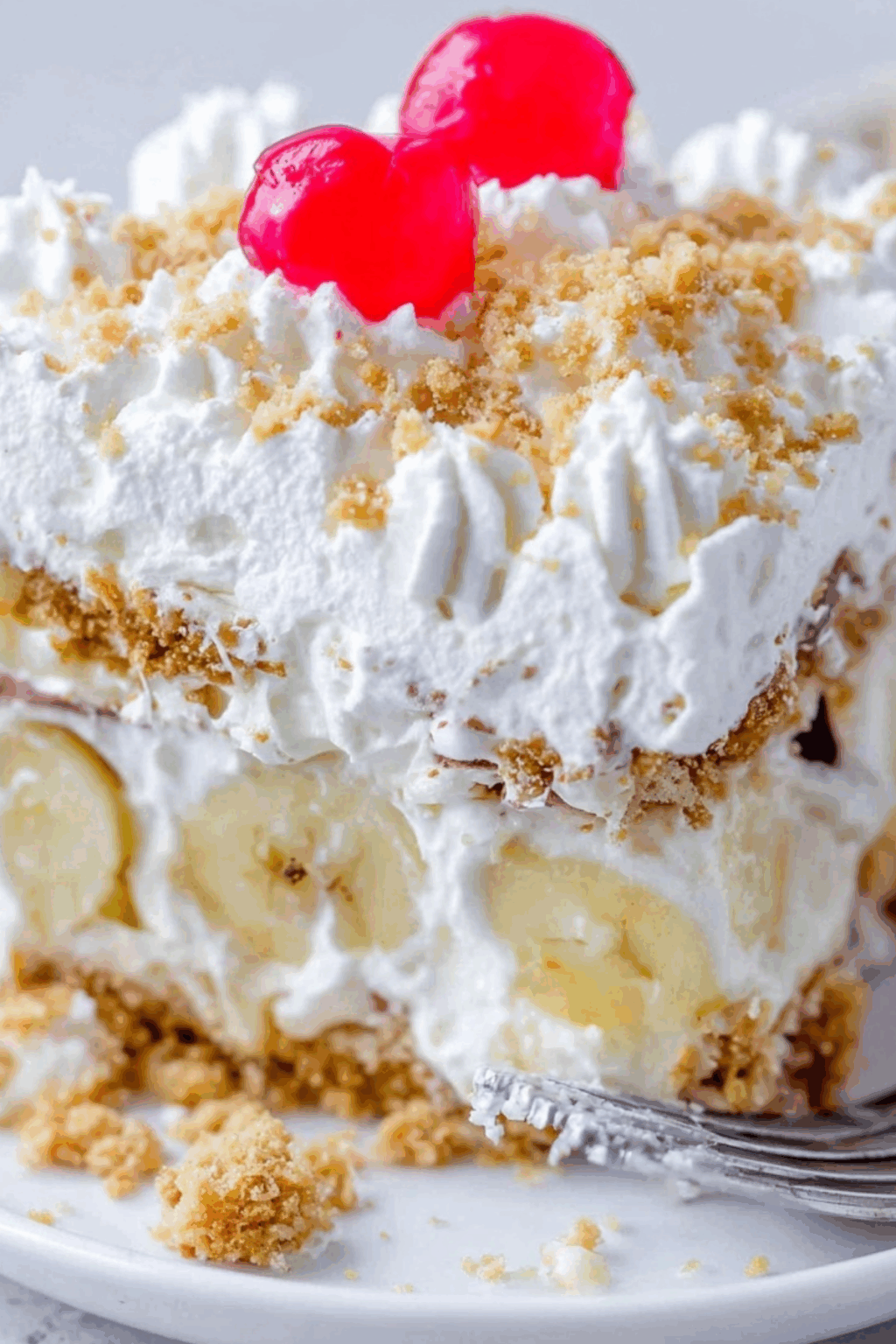 No Bake Banana Split Cake – Easy Dessert Recipe - The Sisters Cooking