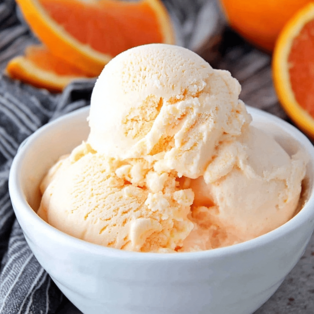 Orange Creamsicle Ice Cream – Best 1-Step Recipe - The Sisters Cooking