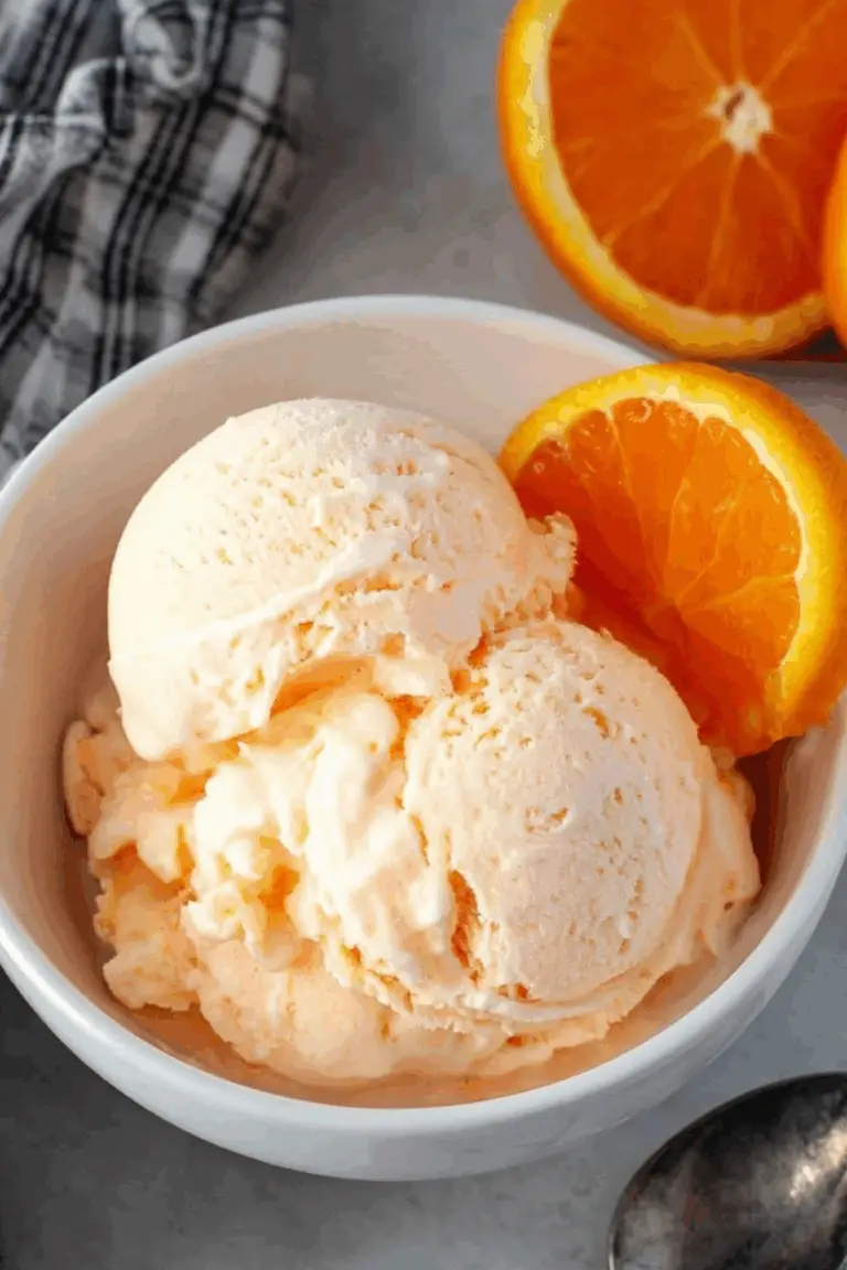 Orange Creamsicle Ice Cream – Best 1-Step Recipe - The Sisters Cooking