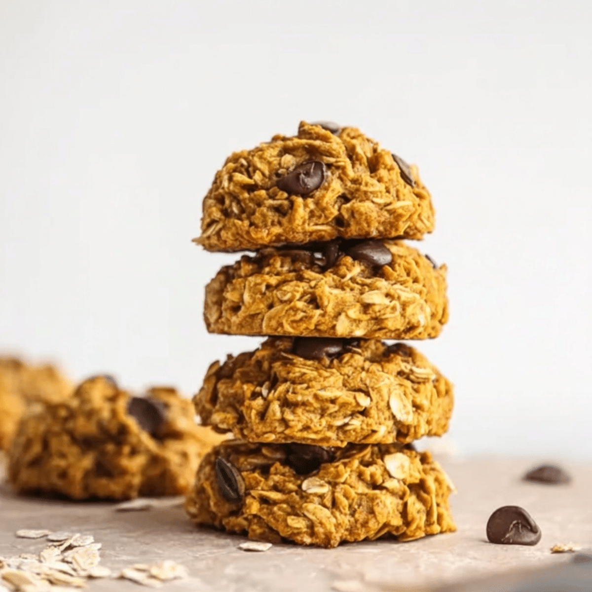 Pumpkin Oat Cookies – Best 3-Ingredient Fall Treat - The Sisters Cooking