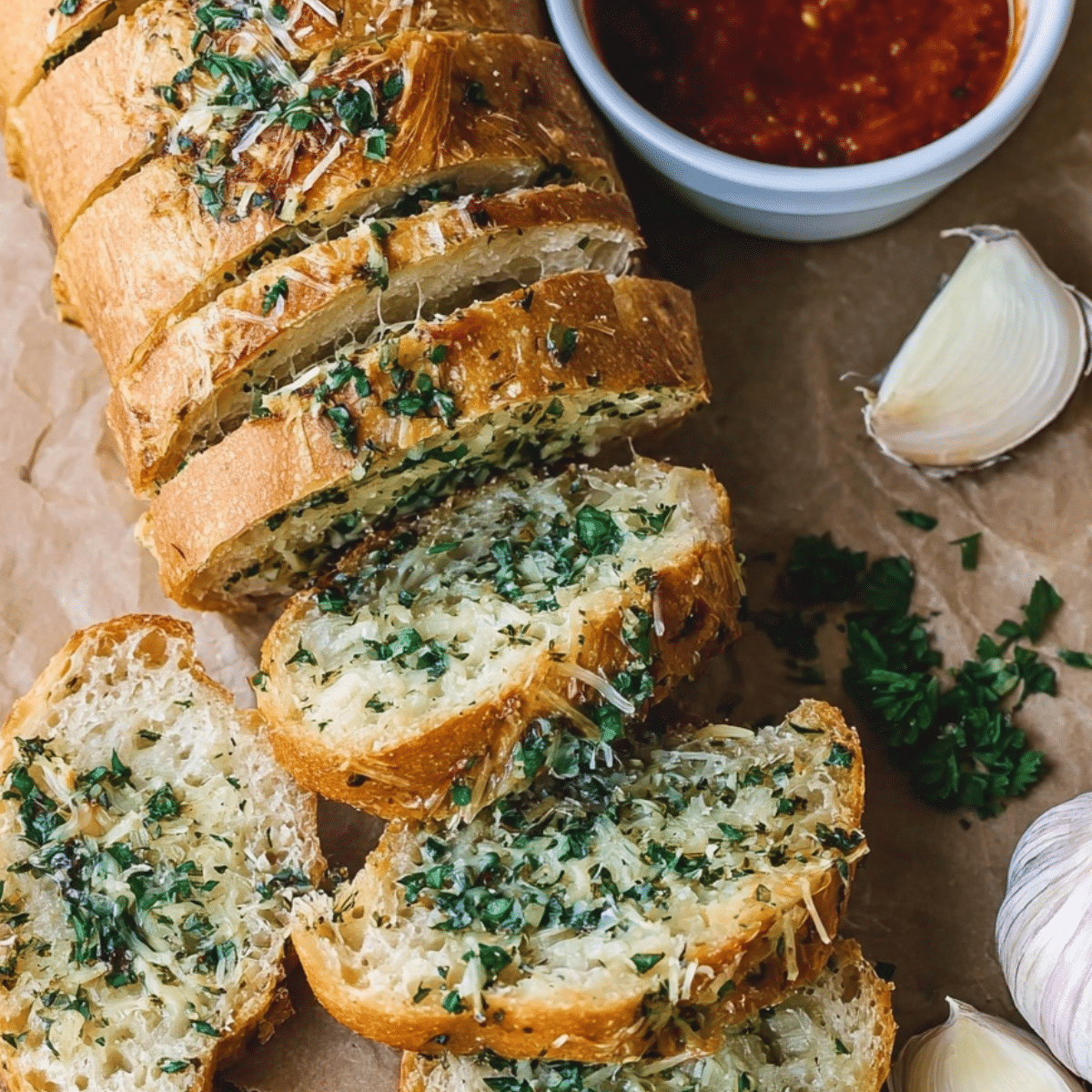Sourdough Garlic Bread – Best Recipe (Ready in 30 Minutes) - The ...