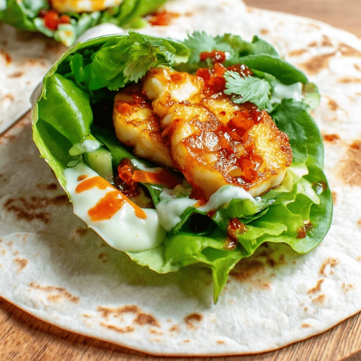 Sweet Chili Halloumi Wraps – Quick & Easy Recipe - The Sisters Cooking