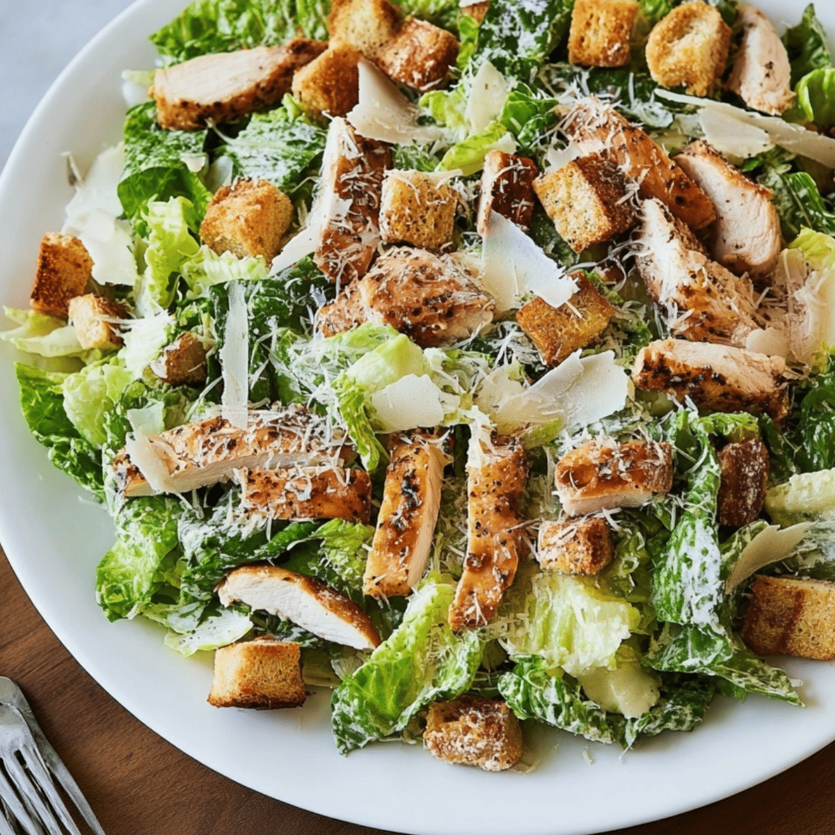 Chicken Caesar Salad - Easy & Delicious Recipe - The Sisters Cooking