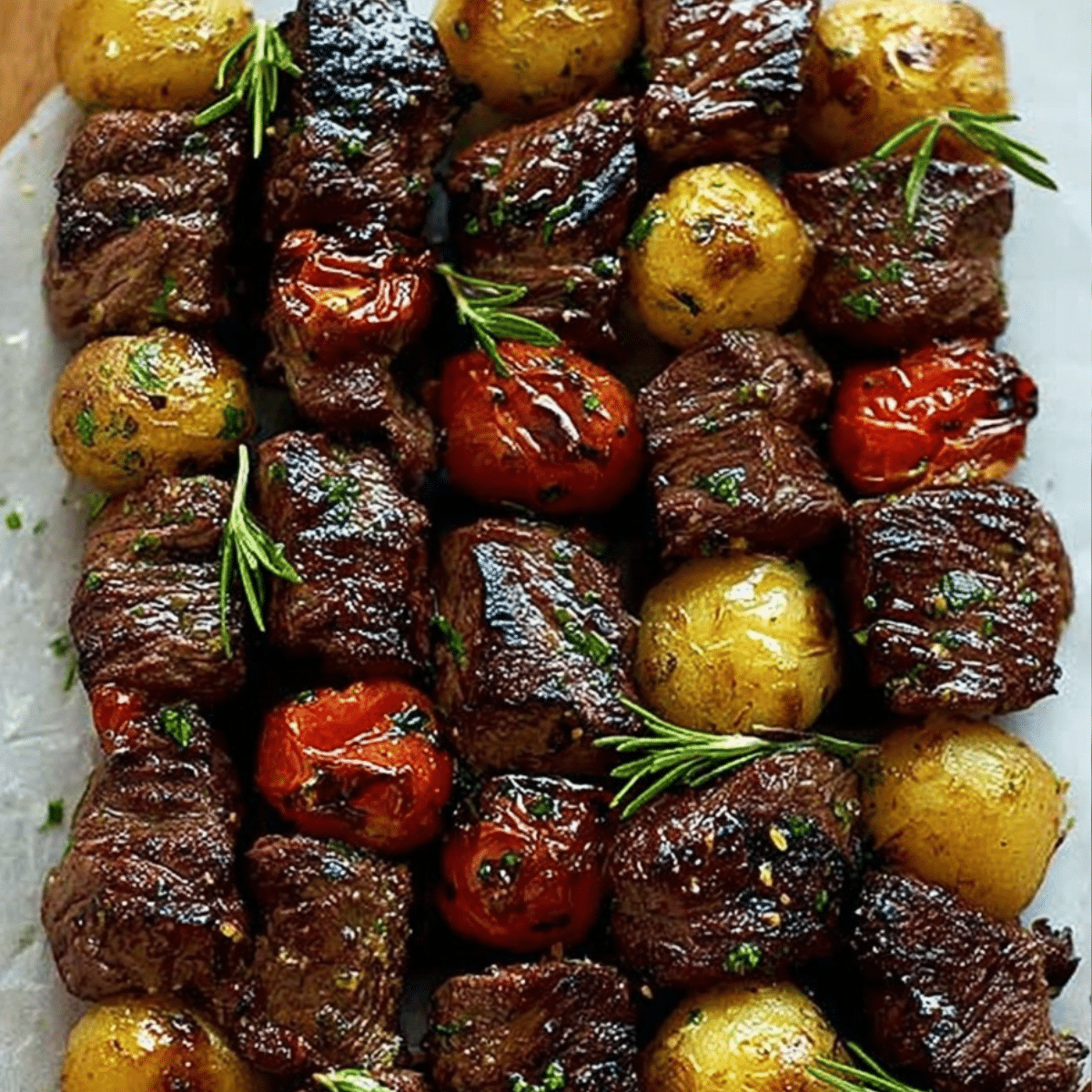 Rosemary Steak Skewers: Easy & Delicious Recipe - The Sisters Cooking