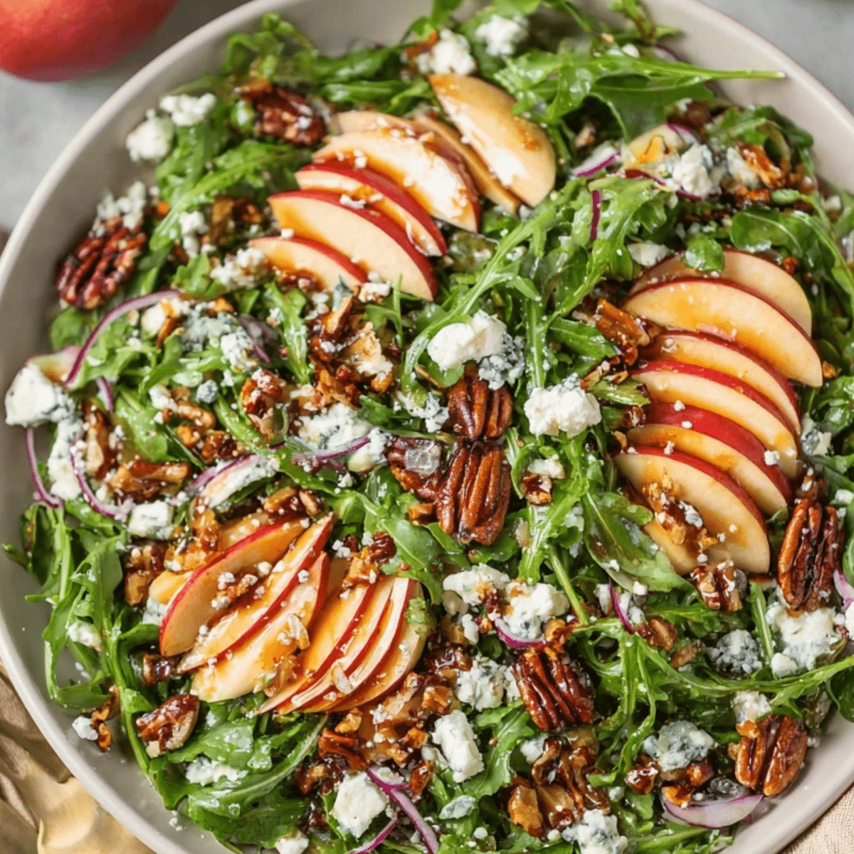 Apple Arugula Salad – Best Bowl Salad - The Sisters Cooking
