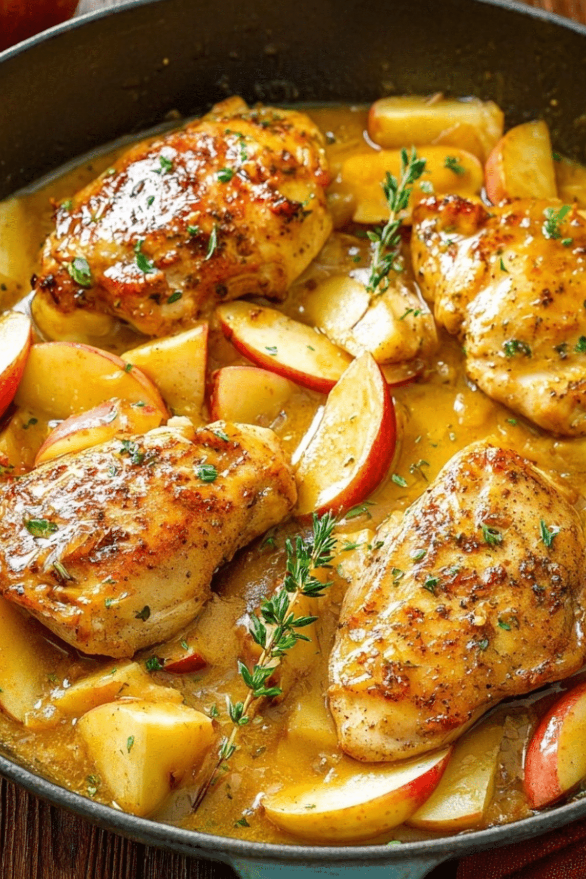 Apple Chicken Skillet: Easy Recipe - The Sisters Cooking
