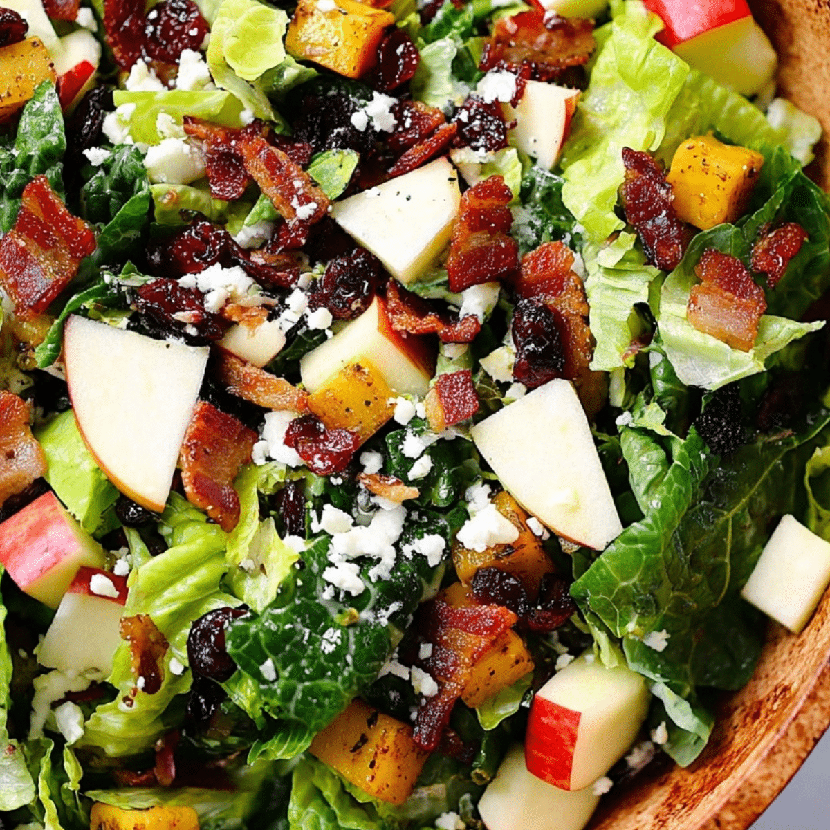 Autumn Chopped Salad – Easy Fall Recipe - The Sisters Cooking
