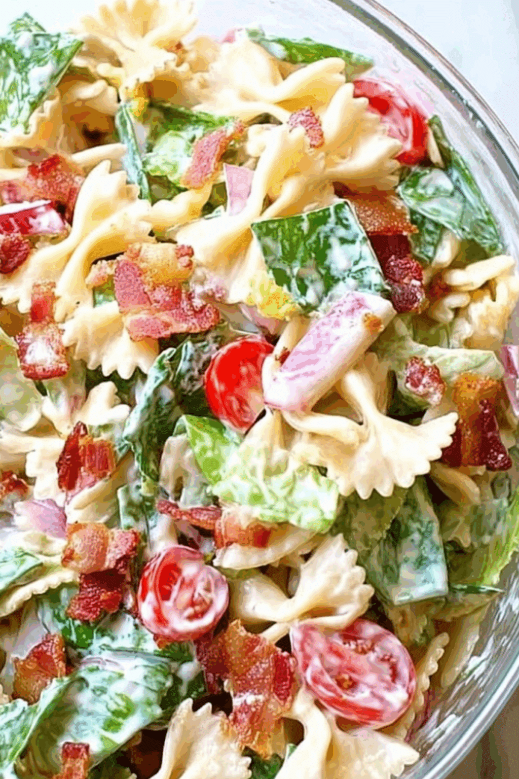 BLT Pasta Salad Recipe – Easy & Delicious - The Sisters Cooking