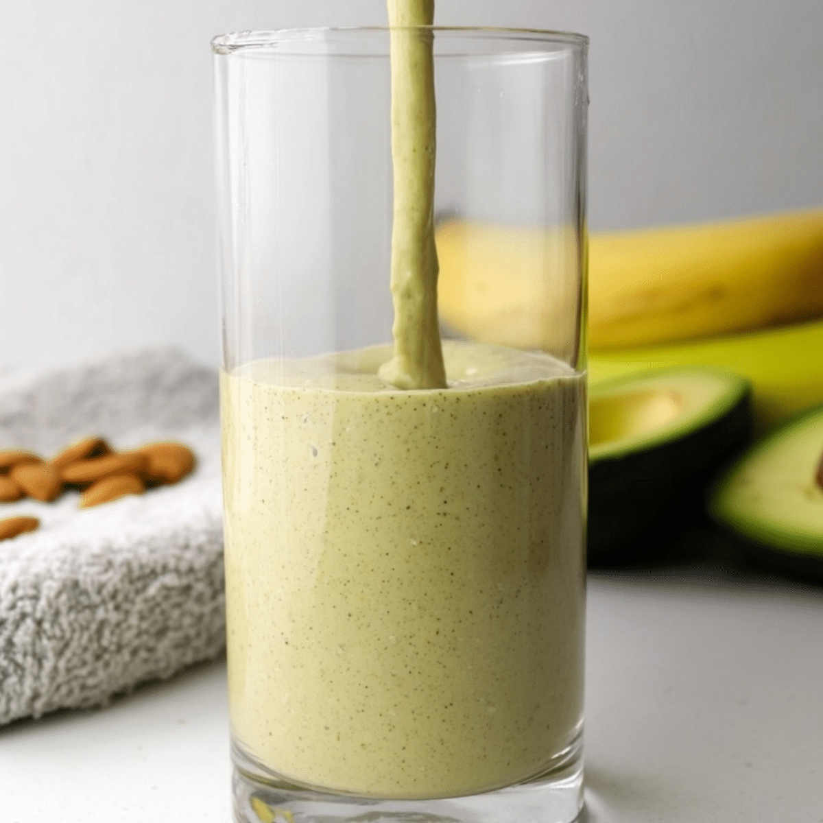 Banana Avocado Almond Milk Smoothie: Easy & Healthy - The Sisters Cooking