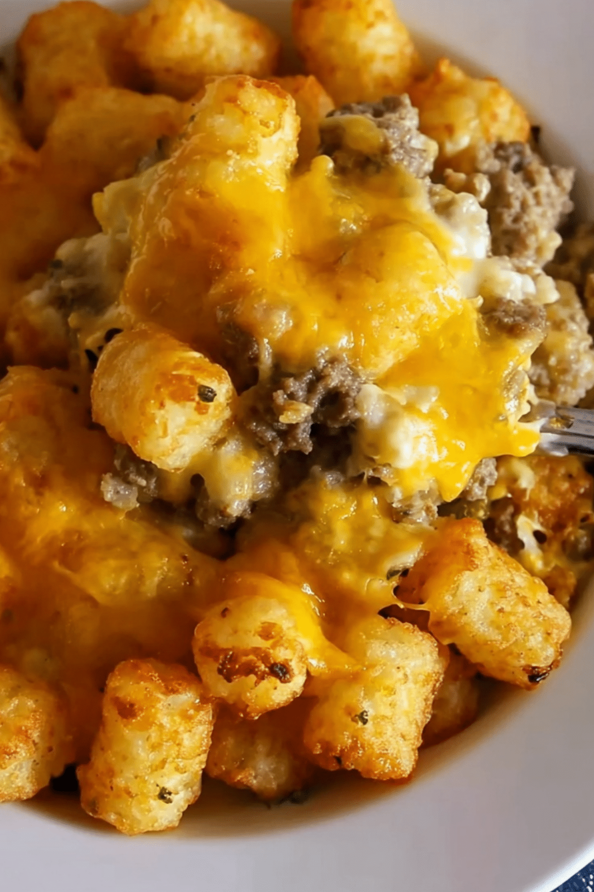 Cheesy Tater Tot Casserole – Best Dinner - The Sisters Cooking