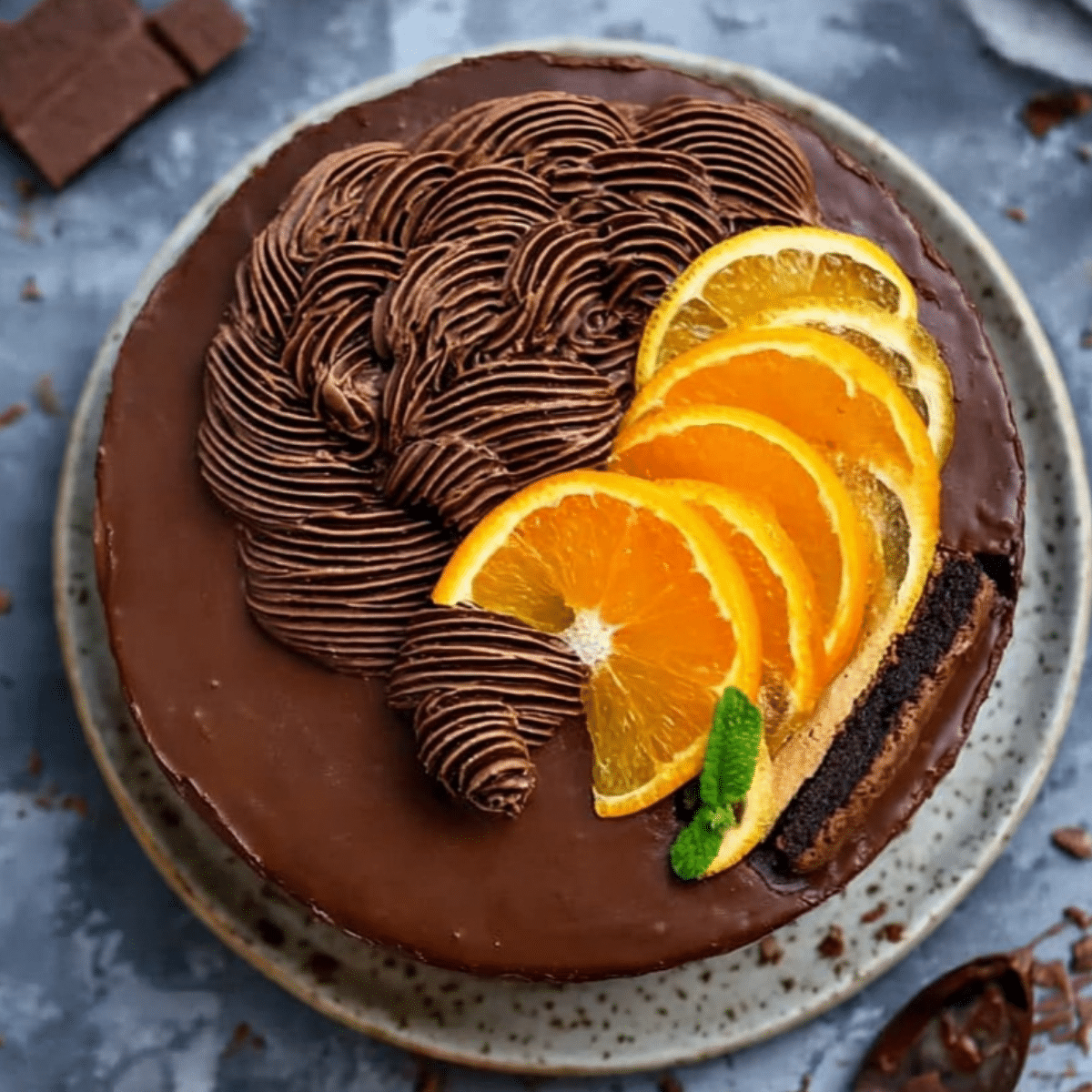 Chocolate Orange Cheesecake – Easy No-Bake Recipe - The Sisters Cooking