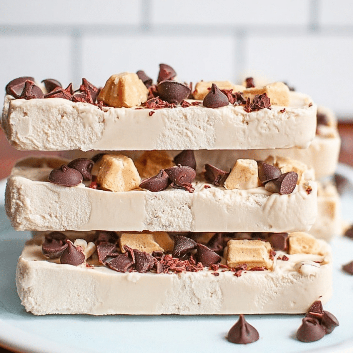 Frozen Yogurt Bars – Easy Ingredients - The Sisters Cooking