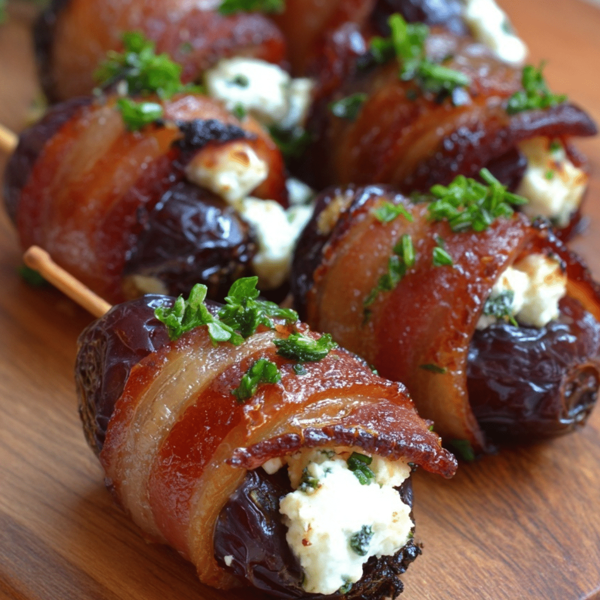 Goat Cheese Stuffed Bacon Wrapped Dates: Best Recipe - The Sisters Cooking