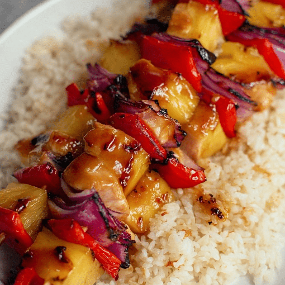 Hawaiian Chicken Kabobs: Easy Recipe - The Sisters Cooking