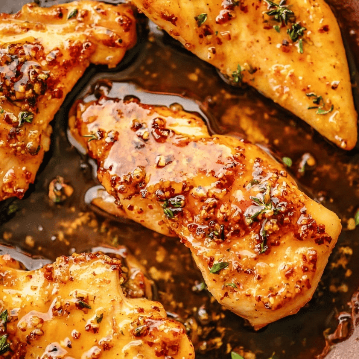 Maple Mustard Glazed Chicken – Easy Dinner - The Sisters Cooking