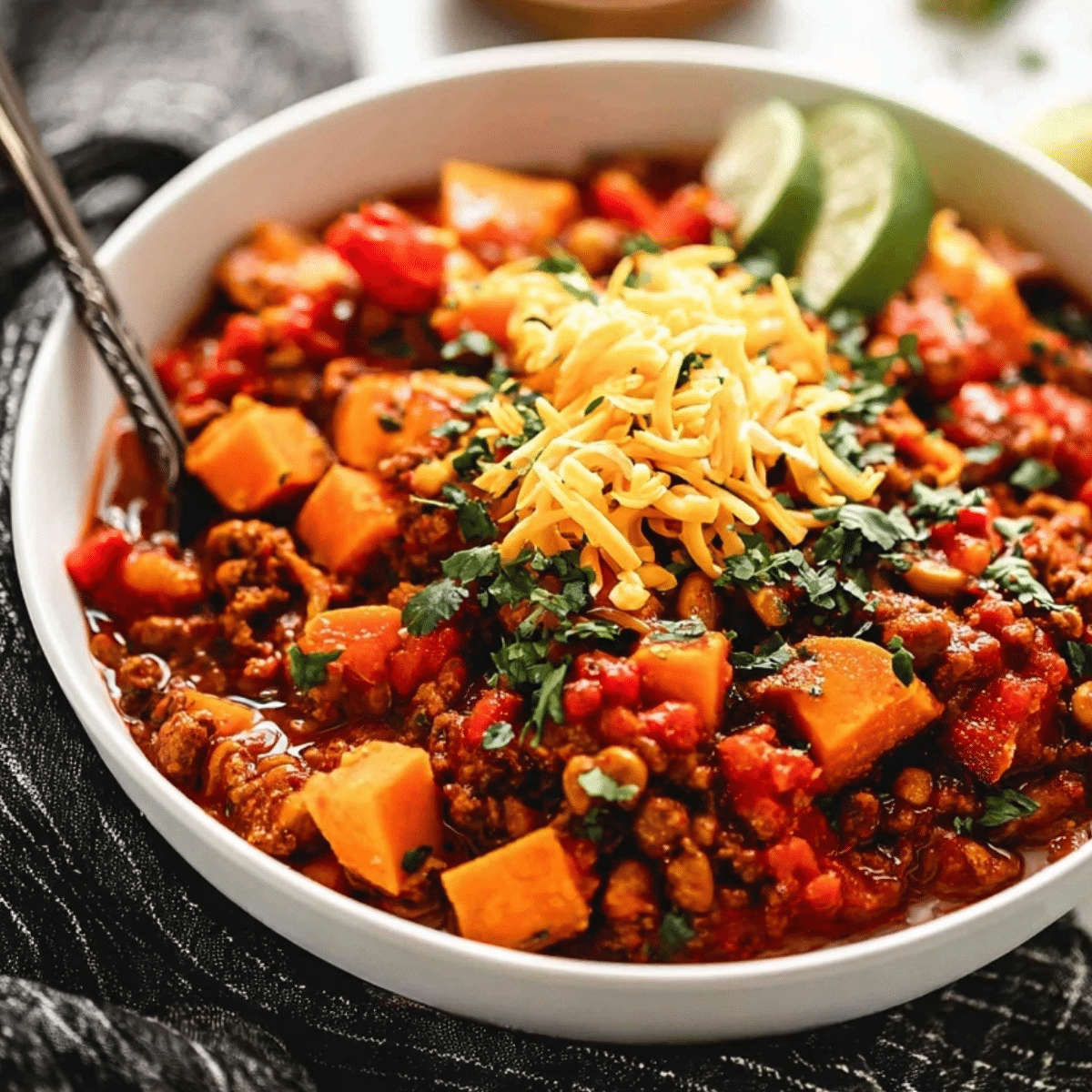 Turkey Sweet Potato Chili – Best Easy Recipe - The Sisters Cooking