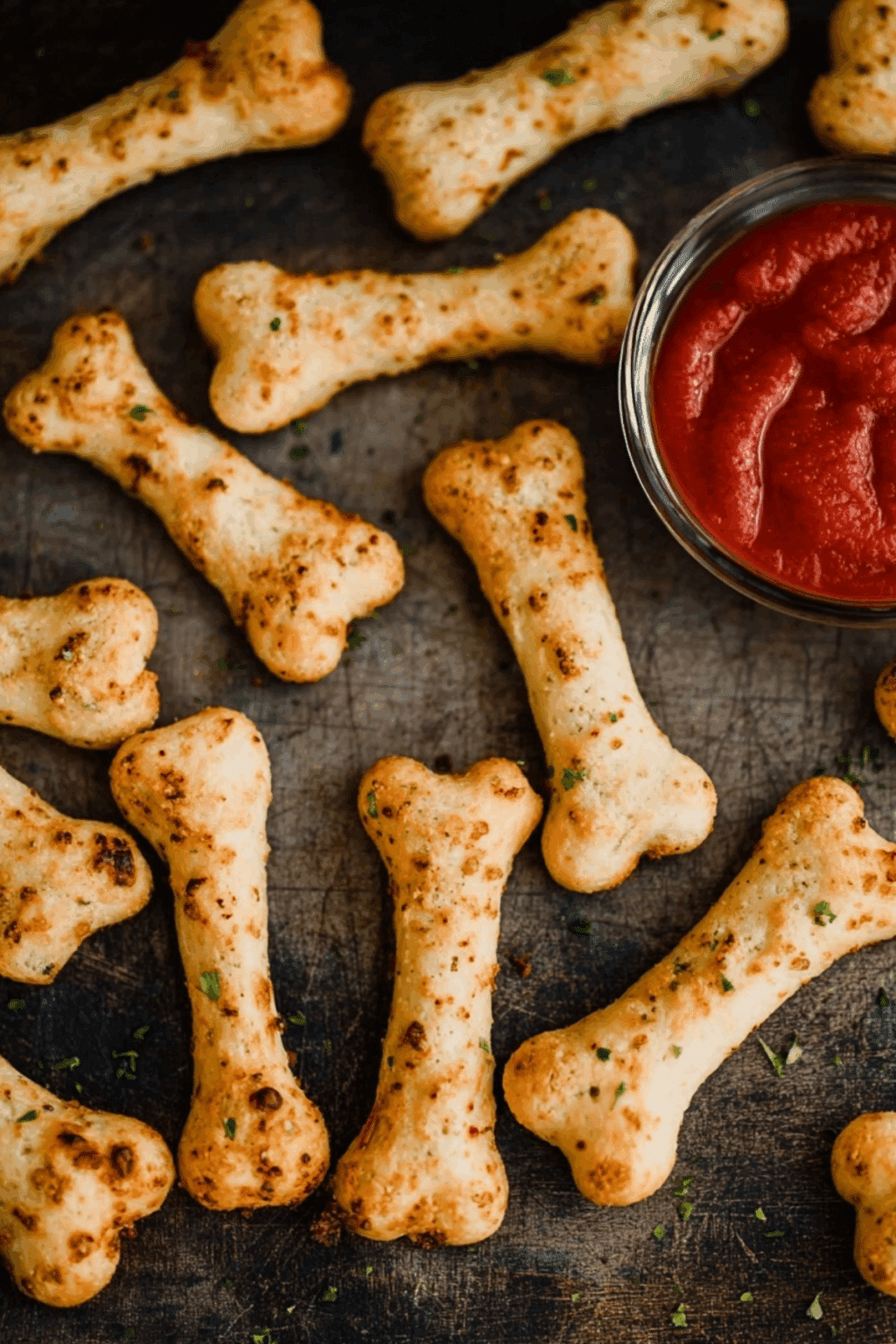 Cheesy Halloween Breadstick Bones – Easy Recipe - The Sisters Cooking