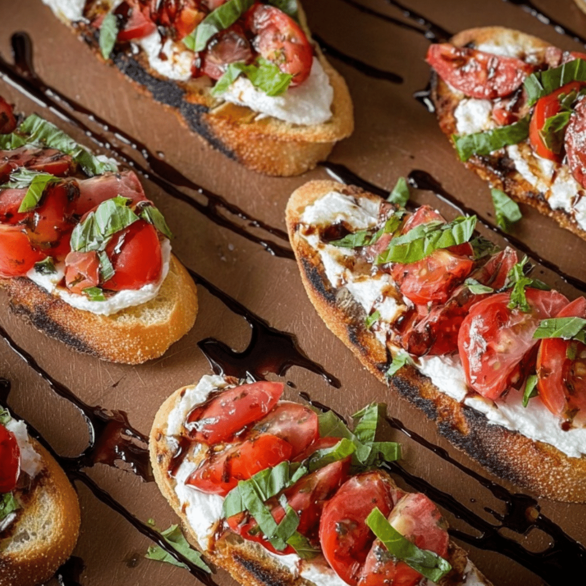 Classic Bruschetta – Easy & Authentic Appetizer - The Sisters Cooking