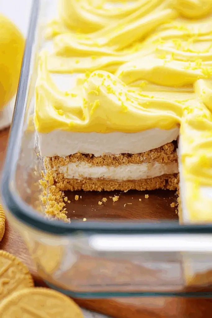 Heavenly Lemon Oreo – Best No-Bake Dessert - The Sisters Cooking