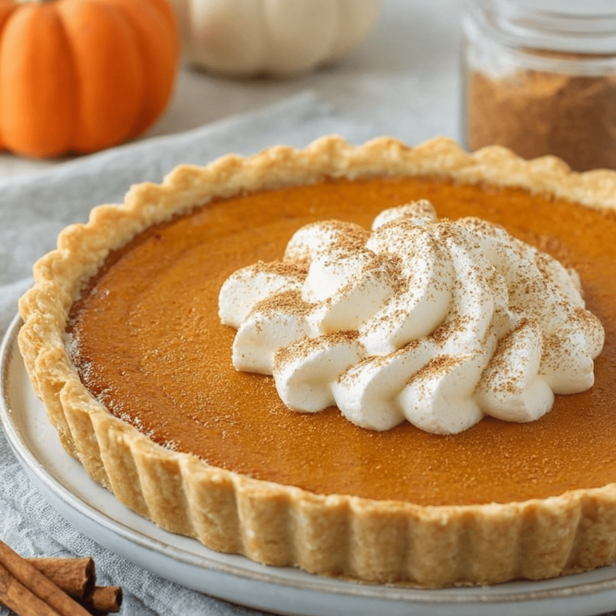 Homemade Fresh Pumpkin Pie, Easy Recipe - The Sisters Cooking