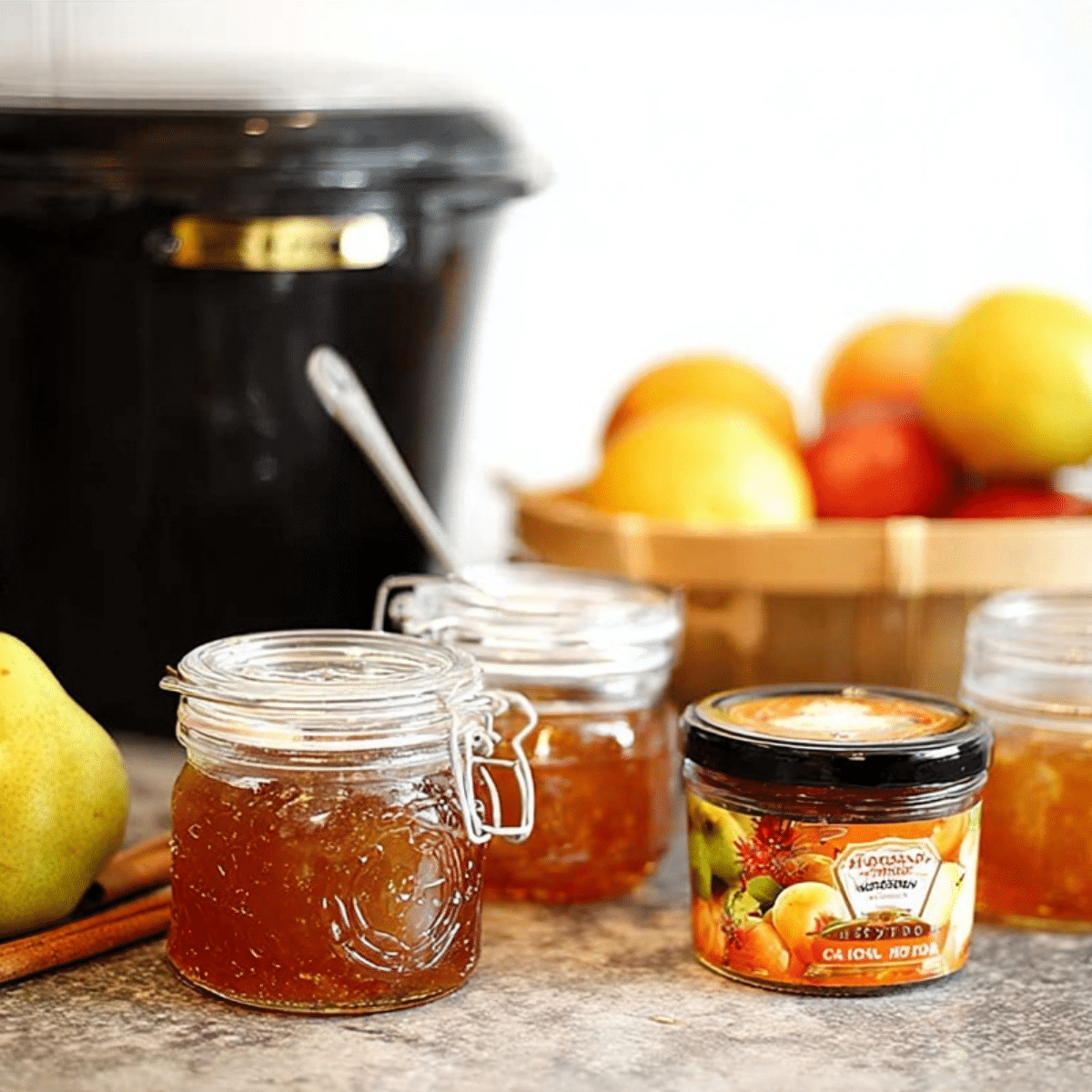 Homemade Spiced Honey Pear Jam Recipe: Easy & Delicious - The Sisters ...