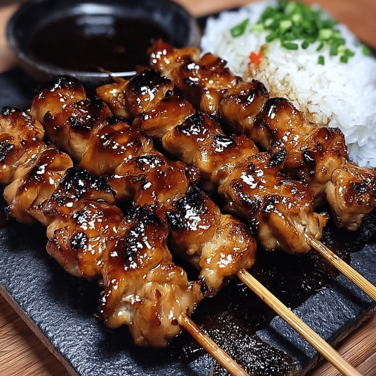 Japanese Chicken Yakitori Recipe – Best Grilled Skewers - The Sisters ...