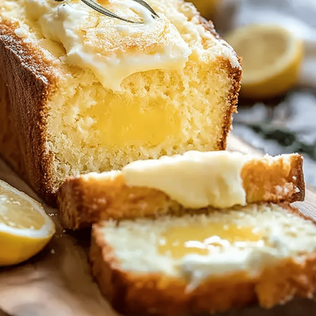 Lemon Cream Cheese Bread – Easy Recipe - The Sisters Cooking