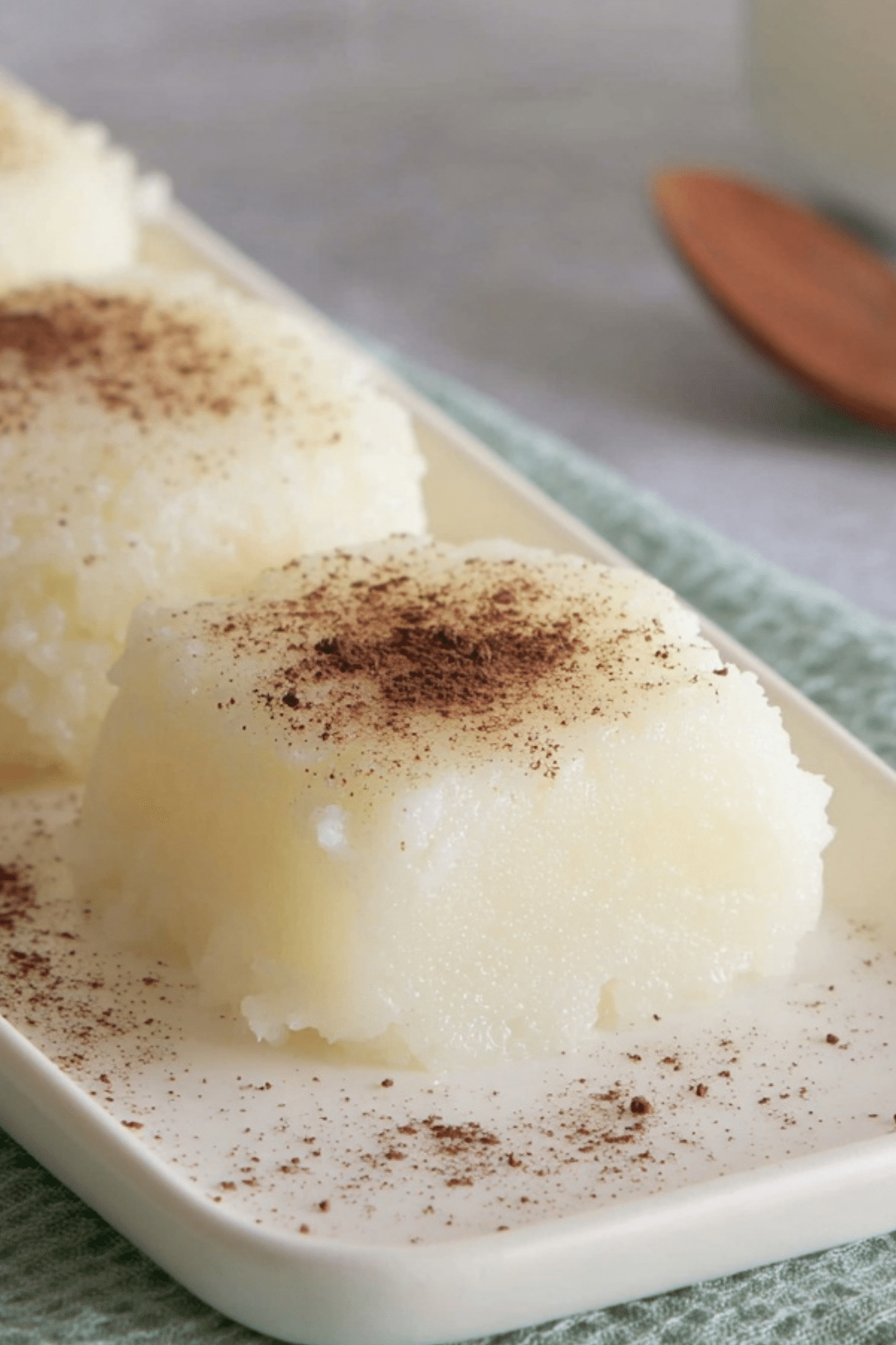 Milk Rice Cake - Easy & Delicious Recipe - The Sisters Cooking