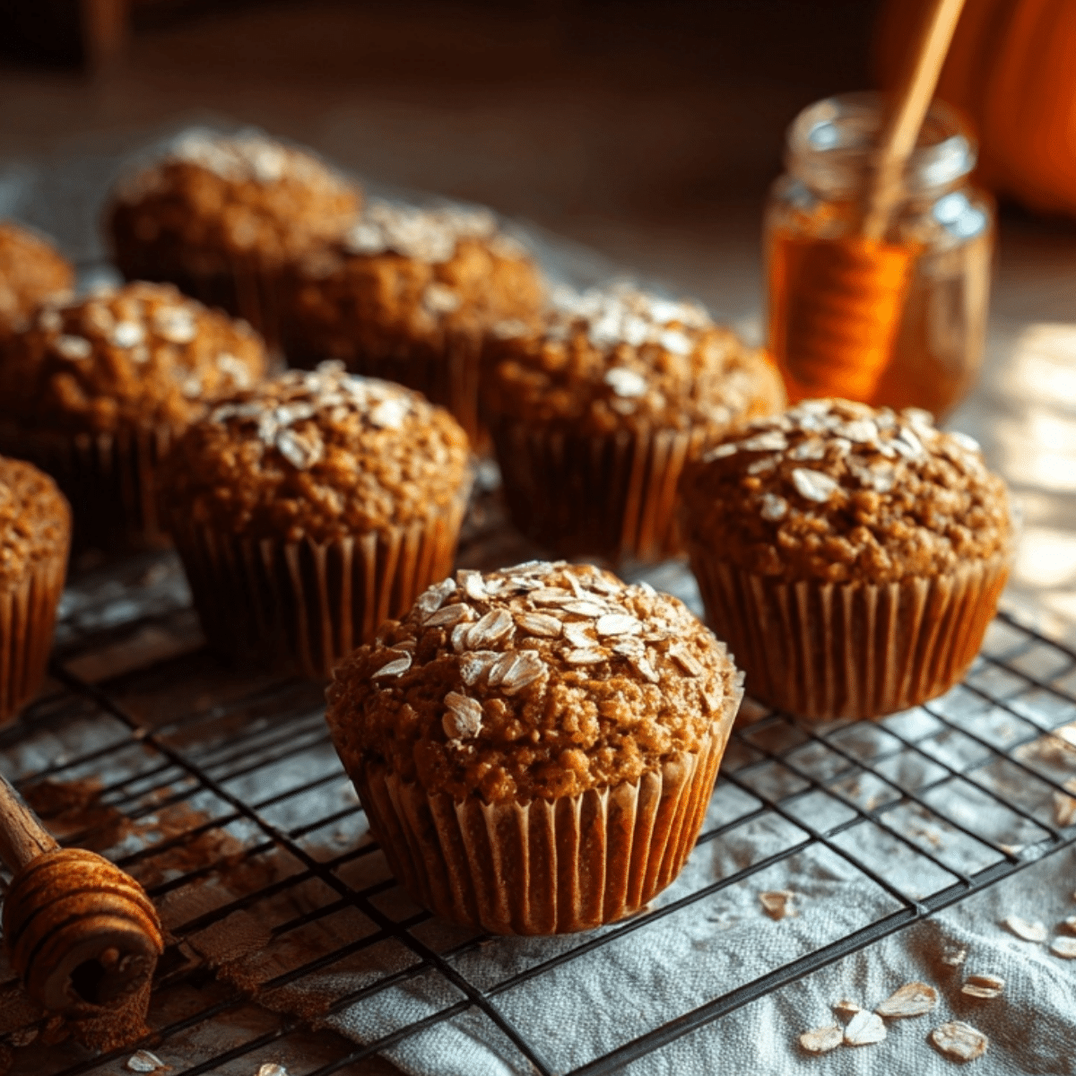 Pumpkin Oatmeal Muffins: Easy Recipe - The Sisters Cooking