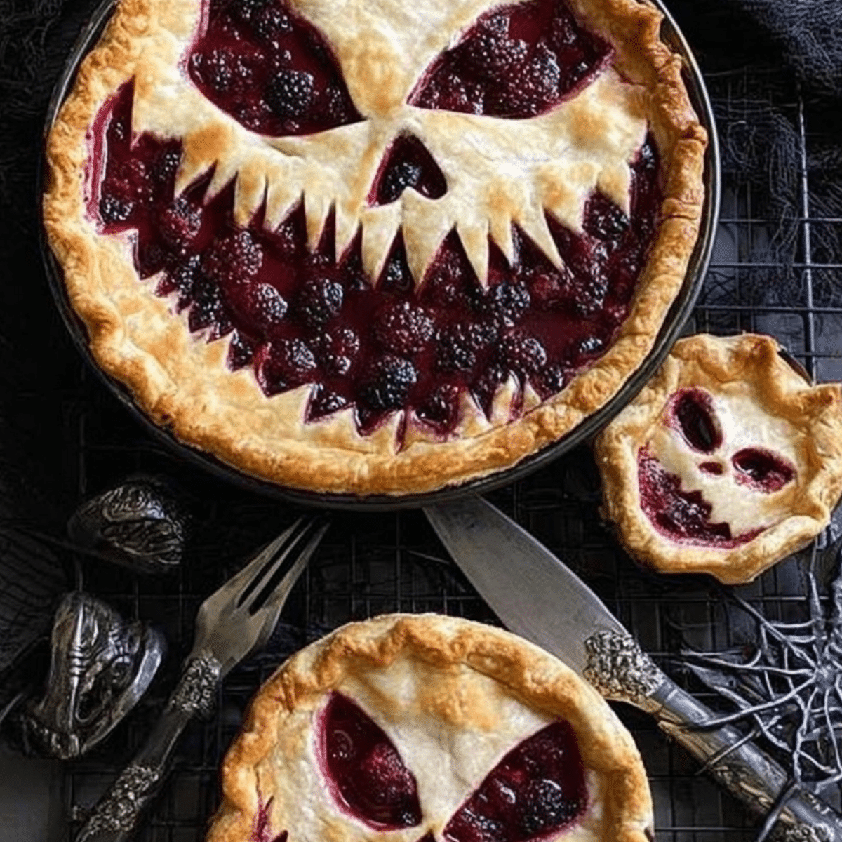 Spooky Good Berry Pie Recipe – Easy & Fun - The Sisters Cooking
