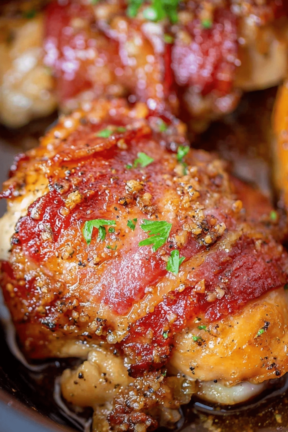 Slow Cooker Bacon Brown Sugar Garlic Chicken – Simple Ingredients - The ...