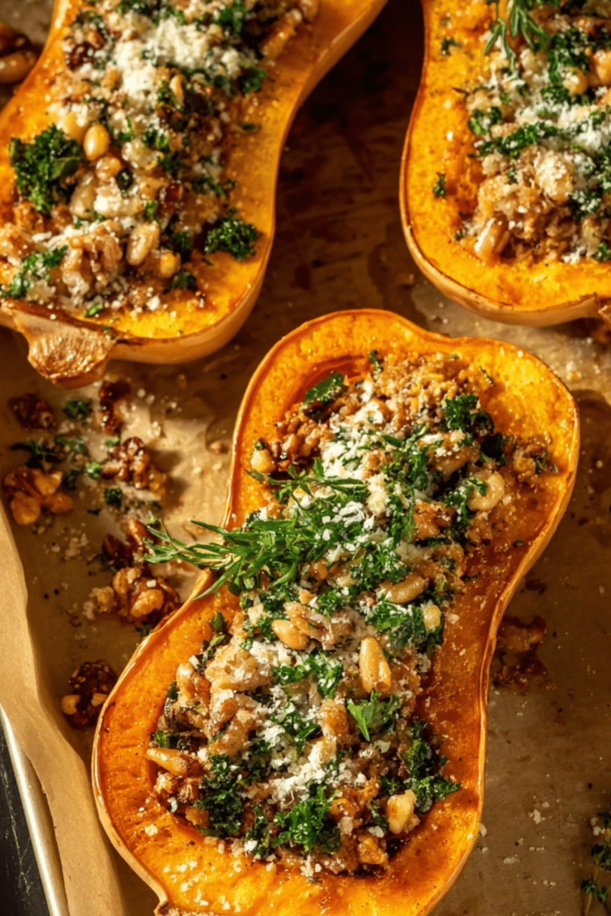 Stuffed Butternut Squash Recipe – Easy & Flavorful - The Sisters Cooking