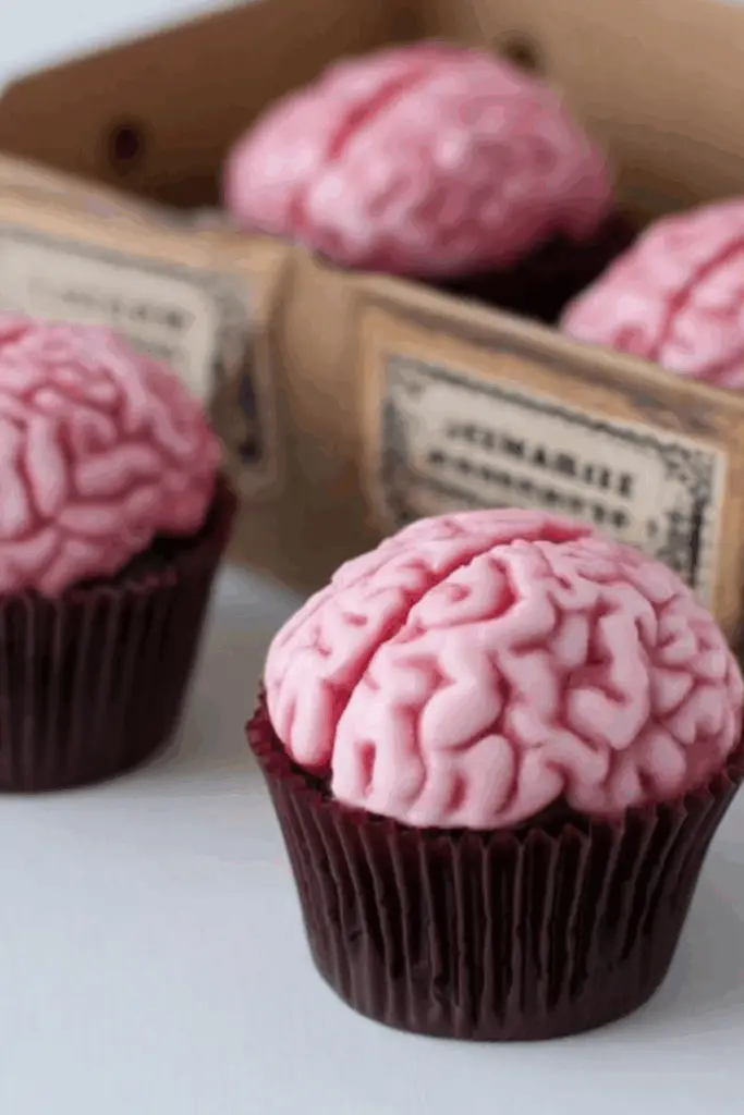Zombie Brain Cupcakes: Easy & Natural Halloween Recipe - The Sisters ...