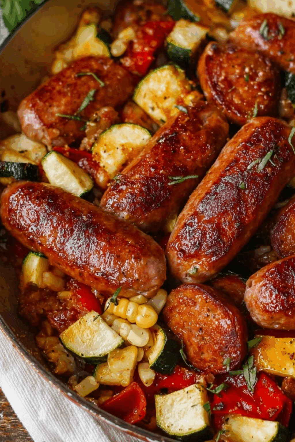 Andouille Sausage Recipe – Best Skillet Dinner - The Sisters Cooking